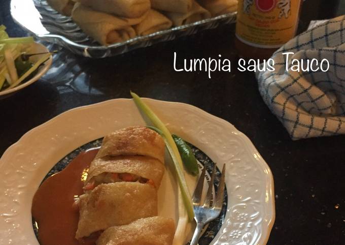 Resep Lumpia mit Tauco Saus oleh Firda@home - Cookpad