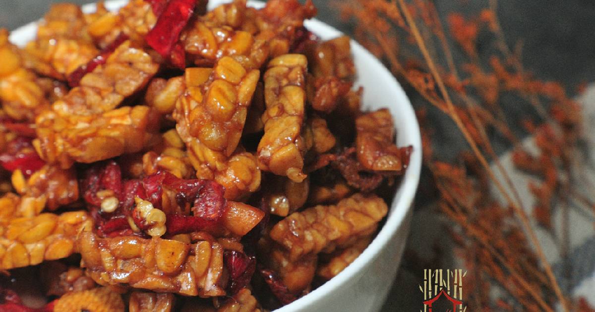 Resep Kering Tempe Pendamping nasi kuning oleh Alnase Nur Fitrah - Cookpad