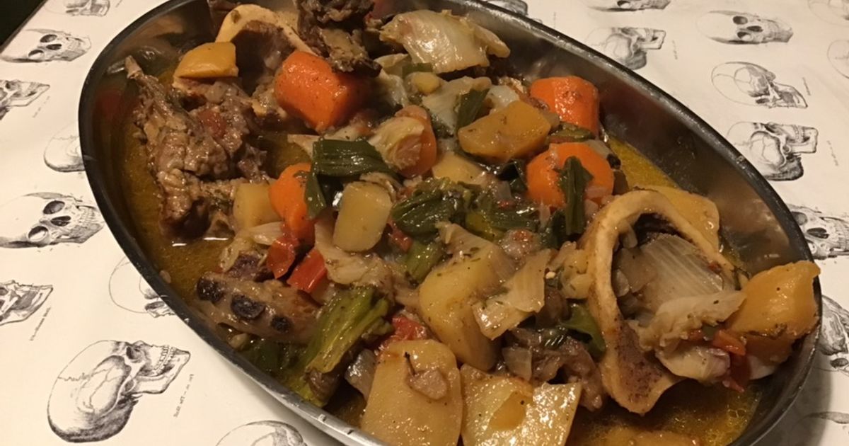 Kid Goat With Vegetables And Bone Marrow, Pot Au Feu Style (Reimagined ...