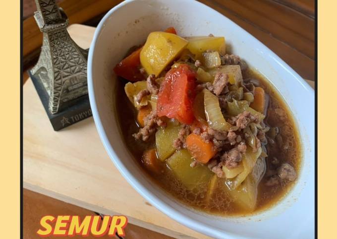 Resep Semur daging giling oleh Ambar HP - Cookpad