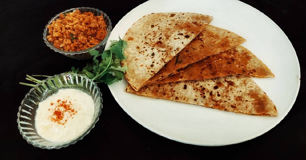 16 easy and tasty soya chunk paratha recipes by home cooks - Cookpad