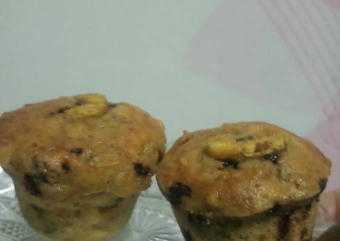 Resep Muffin Pisang Coklat oleh rini ristiyani - Cookpad