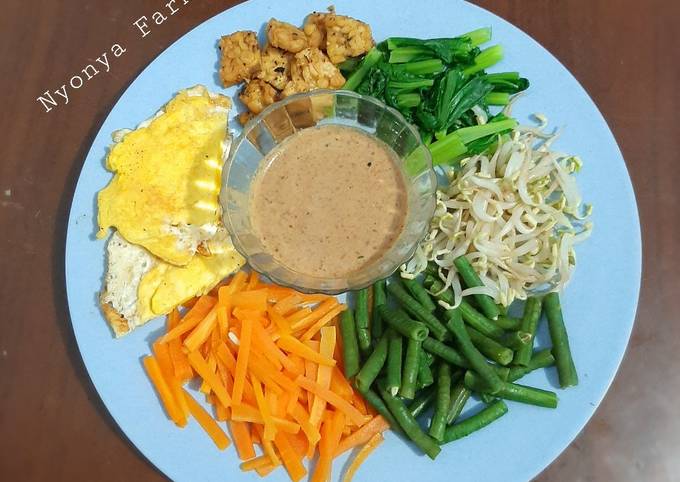 Resep Pecel Sayur Sehat oleh Nyonya Farhan - Cookpad