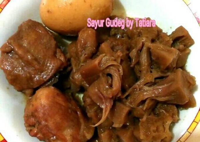 Resep Sayur Gudeg oleh Tatiara - Cookpad