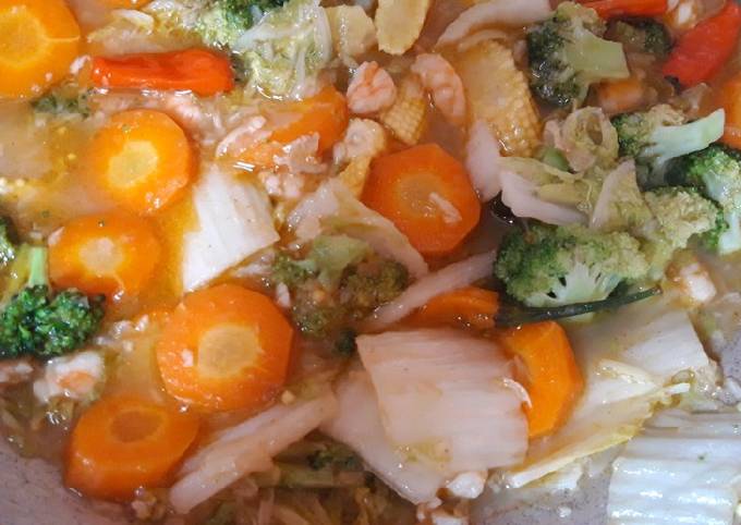 Resep Cap Cay Simple... oleh Setya Rachmawati - Cookpad