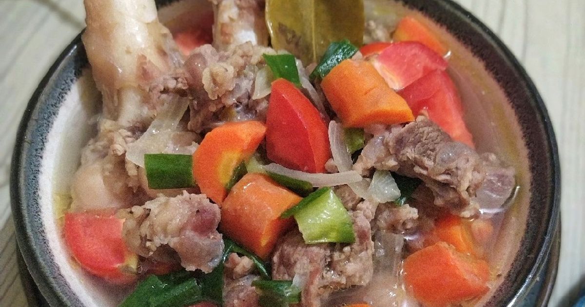 Resep sop daging sapi bening bawang merah rumahan enak dan mudah - Cookpad