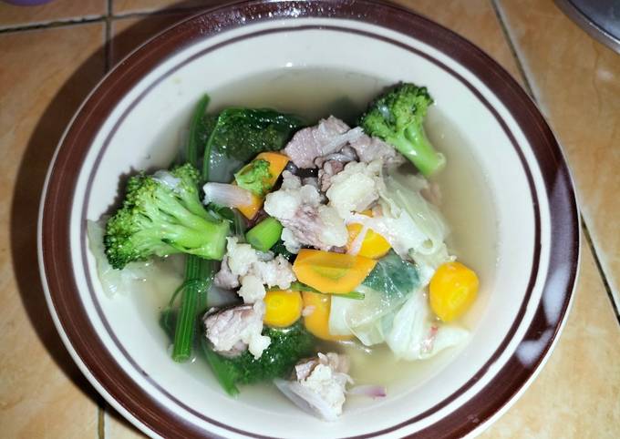 Resep Sup Daging oleh Bunda Cacif - Cookpad