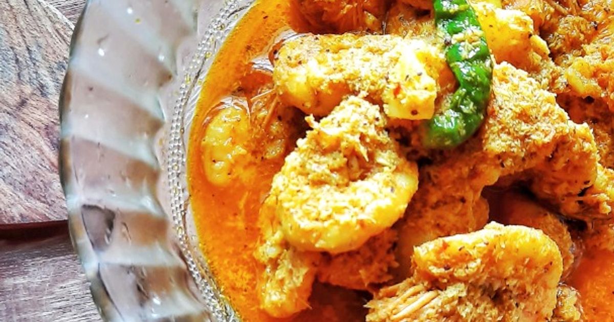 Chingrir Malaikari Recipe by Tina Chakraborty let's Cook - Cookpad