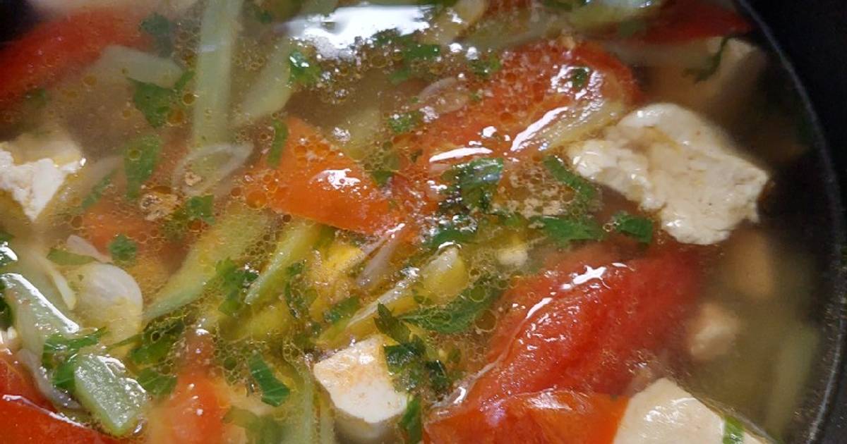 63 resep sup labu siam tahu enak dan mudah - Cookpad