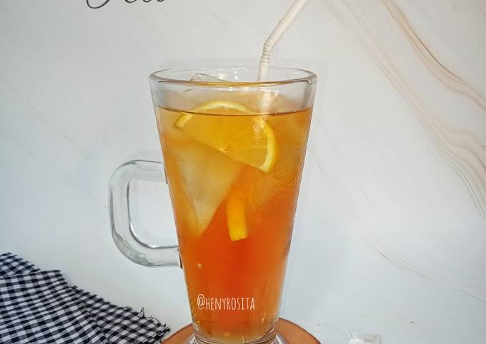 Resep Ice Lemon Tea oleh Heny Rosita - Cookpad