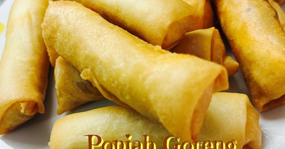 Pelbagai resepi popiah yang rangup dengan beraneka jenis inti