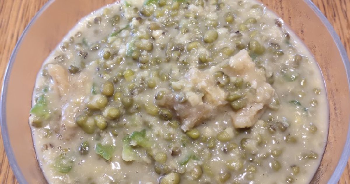 Ginisang Monggo (Sauteed Mung Beans) Recipe by Meme
