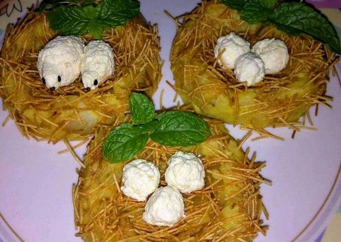 Bird Nest Recipe by Asha Mishra - Cookpad