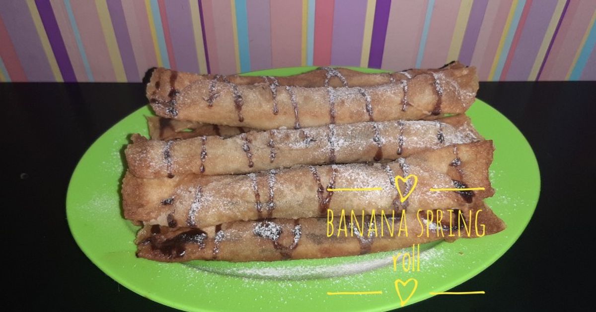 Resep Banana Spring Roll A.K.A Piscok oleh Aiiqoh - Cookpad