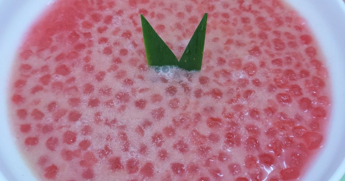 Resep Bubur Mutiara Gula Merah oleh Dapoer_Mysha - Cookpad