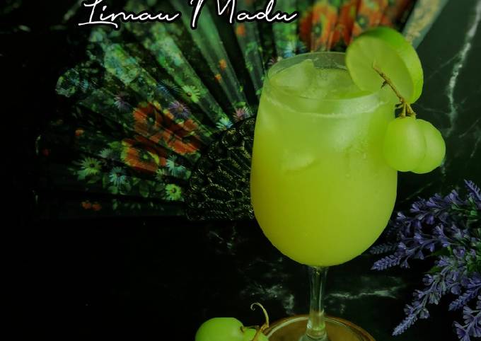 Resipi (2/2) Jus anggur limau madu oleh Hani Shaimi - Cookpad