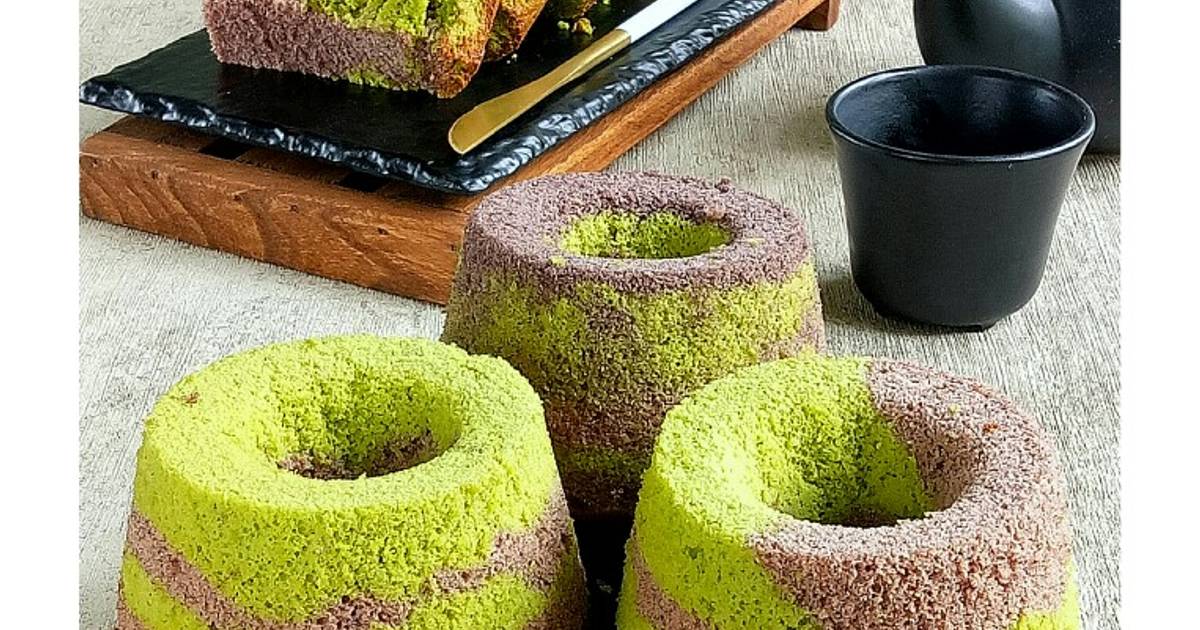 22 resep chiffon cake pandan kecil enak dan mudah - Cookpad