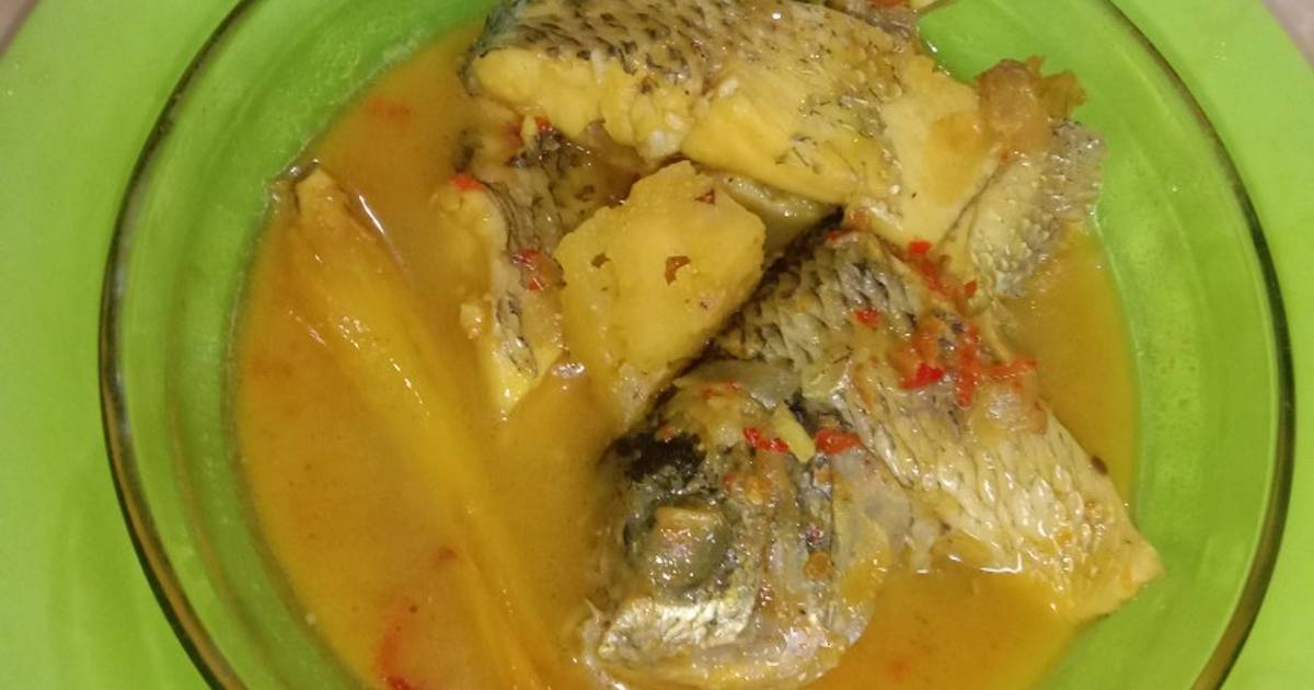 Resep 5. Gangan ikan Gurami🐟 oleh Sadiyah putri yuddi22 - Cookpad