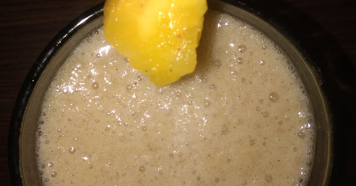 Resep Smoothies Nanas Pisang Dan Vanilla oleh DaunSujiku - Cookpad