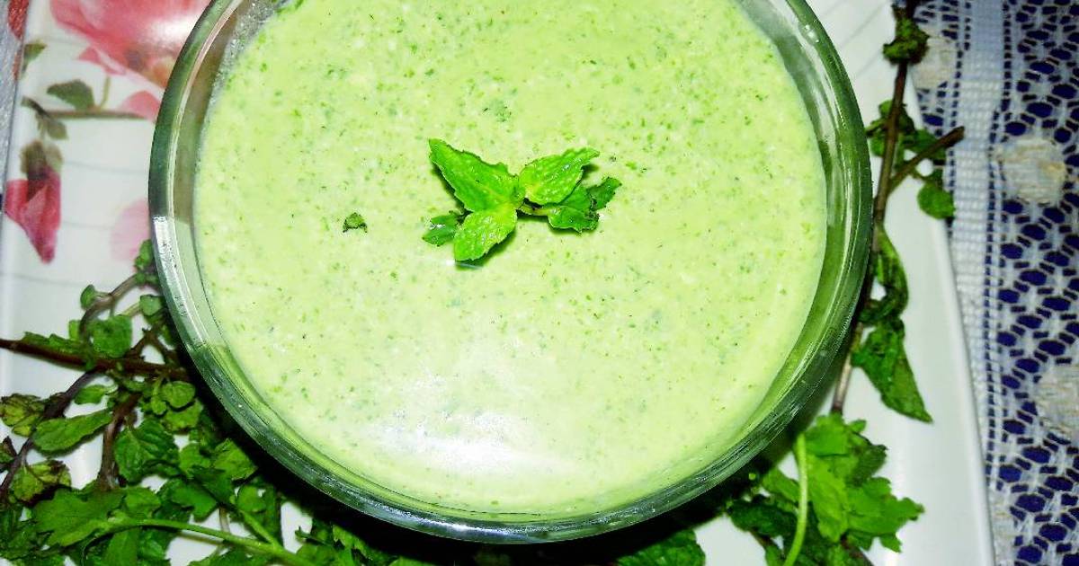 Dhaniya,Pudina,Yoghurt dip Recipe by Ekta Sharma - Cookpad