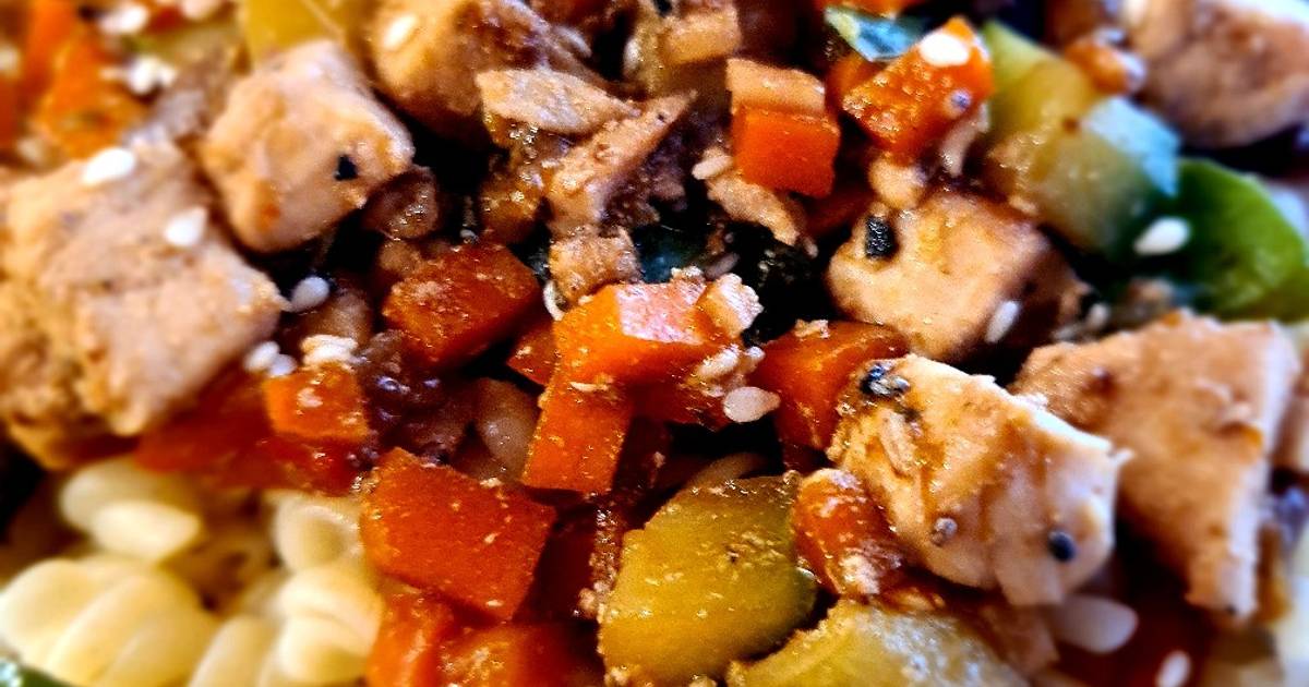 Chapsui de pollo con verduras - 214 recetas caseras- Cookpad