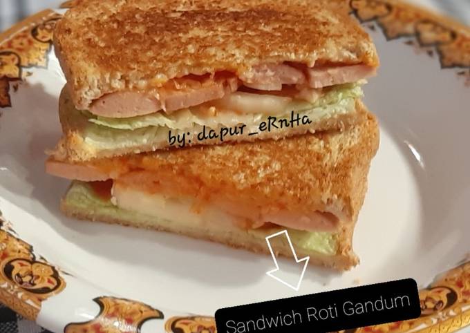 Resep Sandwich Roti Tawar Gandum oleh dapur_eRnHa - Cookpad