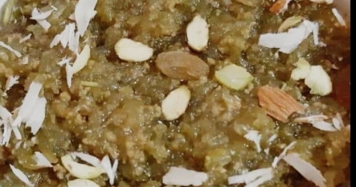 DhaRmi ZaLa દ્વારા રેસીપી દૂધી નો હલવો(Lauki Halvo Recipe In Gujarati ...