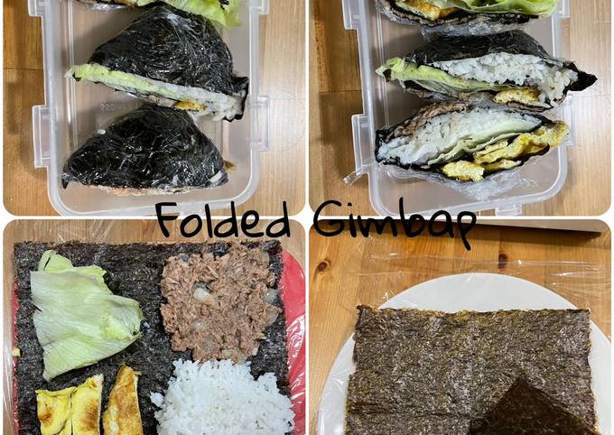 Resep Folded Gimbab oleh Jihan Kitchen Log - Cookpad