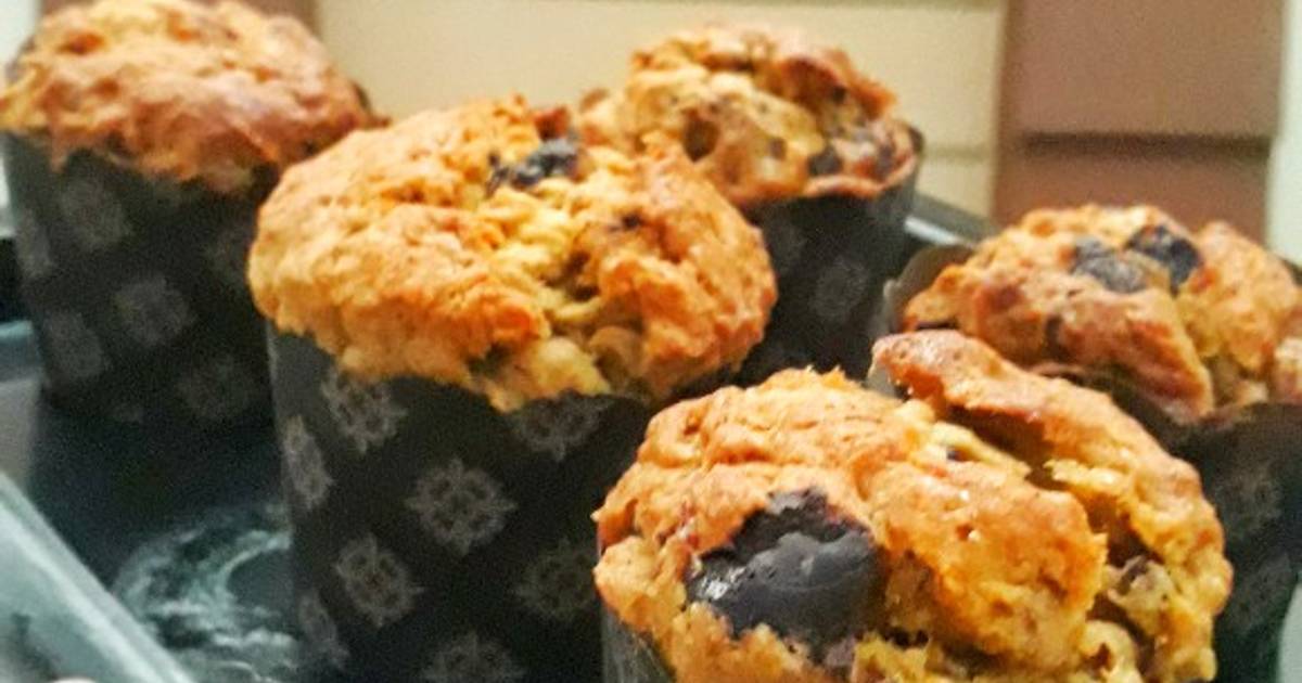 53 resep muffin pisang dark chocolate enak dan mudah - Cookpad