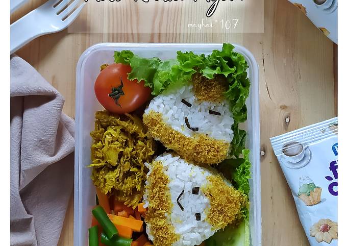 Resep Menu Bekal Nasi Krawu Ayam oleh Saomi Mayhai - Cookpad