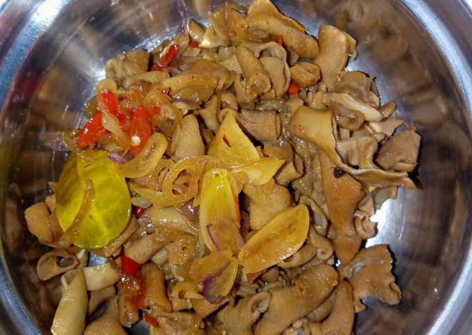 Resep Oseng Usus Ayam oleh Fransisca P - Cookpad