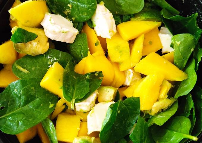 Ensalada de mango Receta de Patricia Martin Sanchez- Cookpad