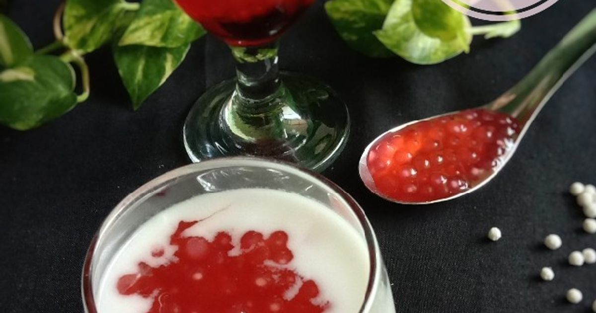 Resep 140. Es Sagu Mutiara Cocopandan oleh Erlyn Bukhori - Cookpad