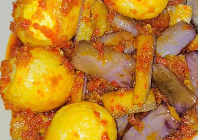 Resep Terong dan telor balado oleh anggun lestari - Cookpad
