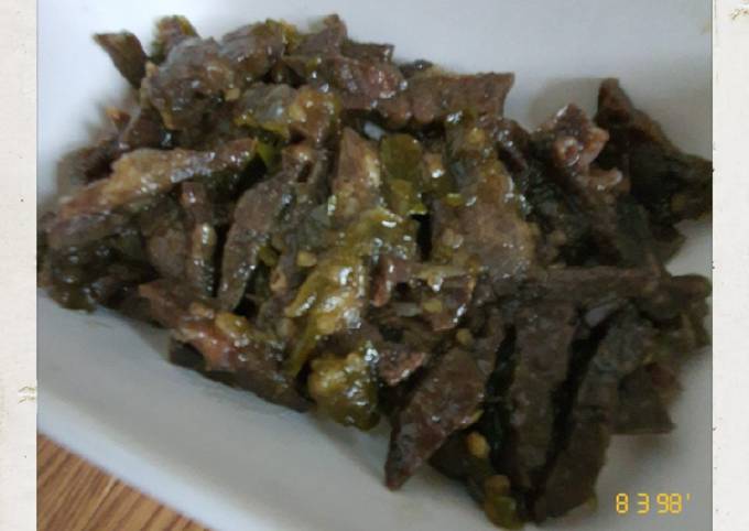 Resep Paru Cabe Ijo Resep Keluarga 🤤 oleh Stefani Dorotea - Cookpad