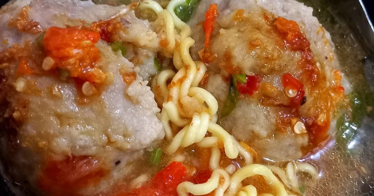 Resep 26. Bakso Jumbo Halus Pemula oleh Shara Lina - Cookpad