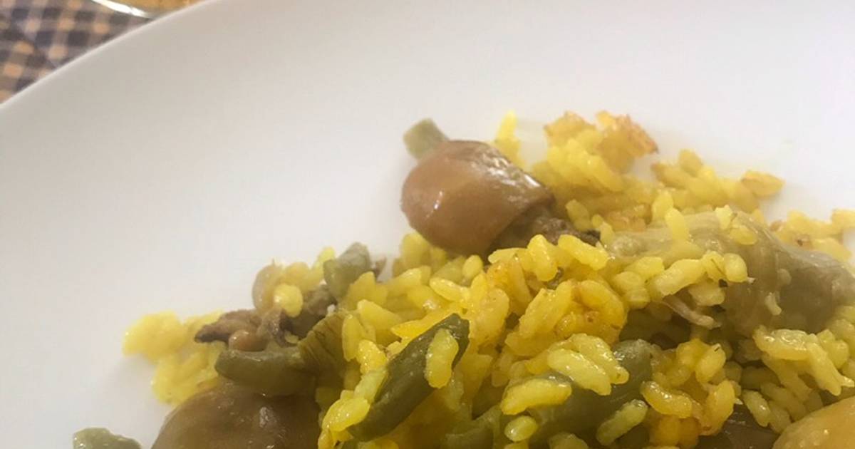 Arroz seco con sepias mini y verduras Receta de @tesa.cuina- Cookpad