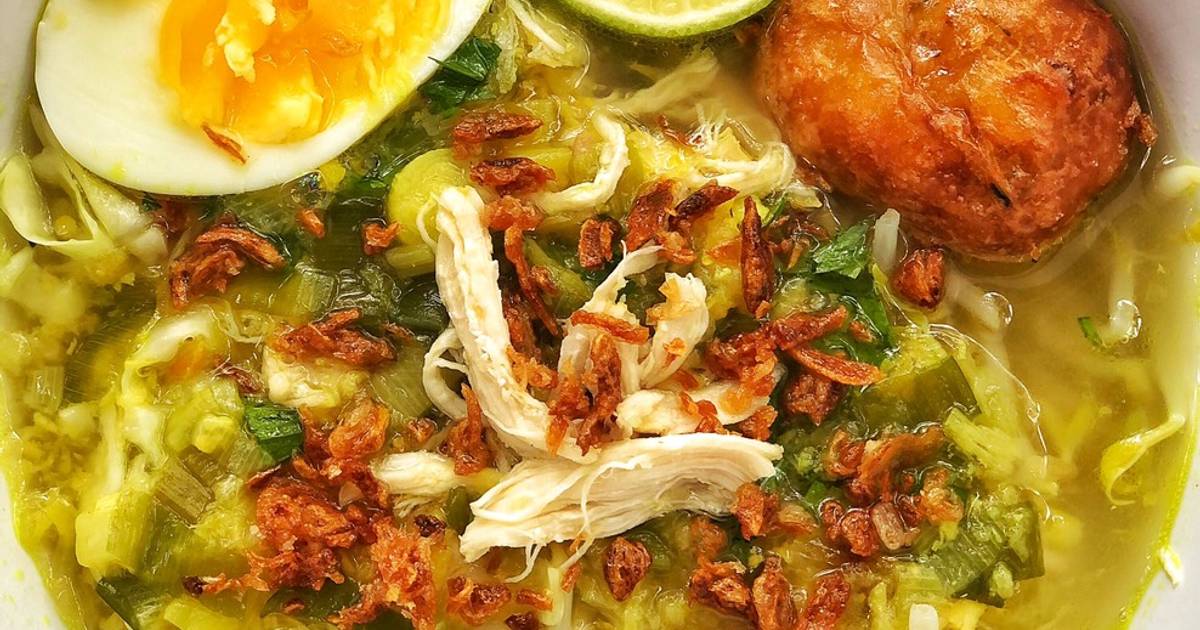 Resep Soto Ayam Kuning oleh R H - Cookpad