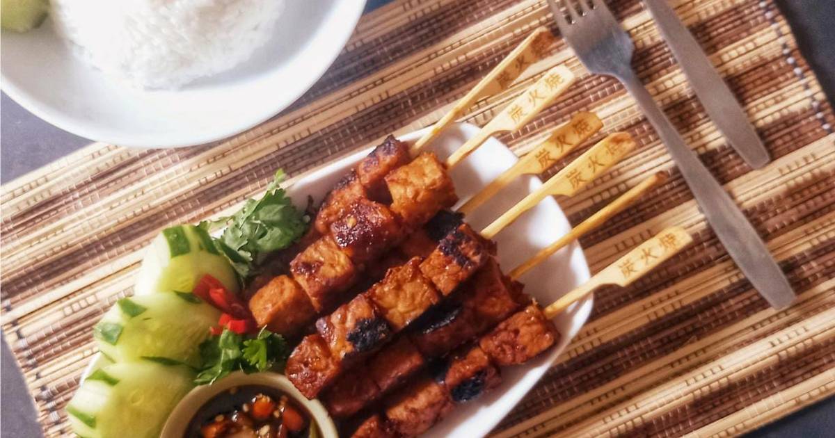 Resep Sate Tempe oleh Dapoer Bunda Delizha - Cookpad