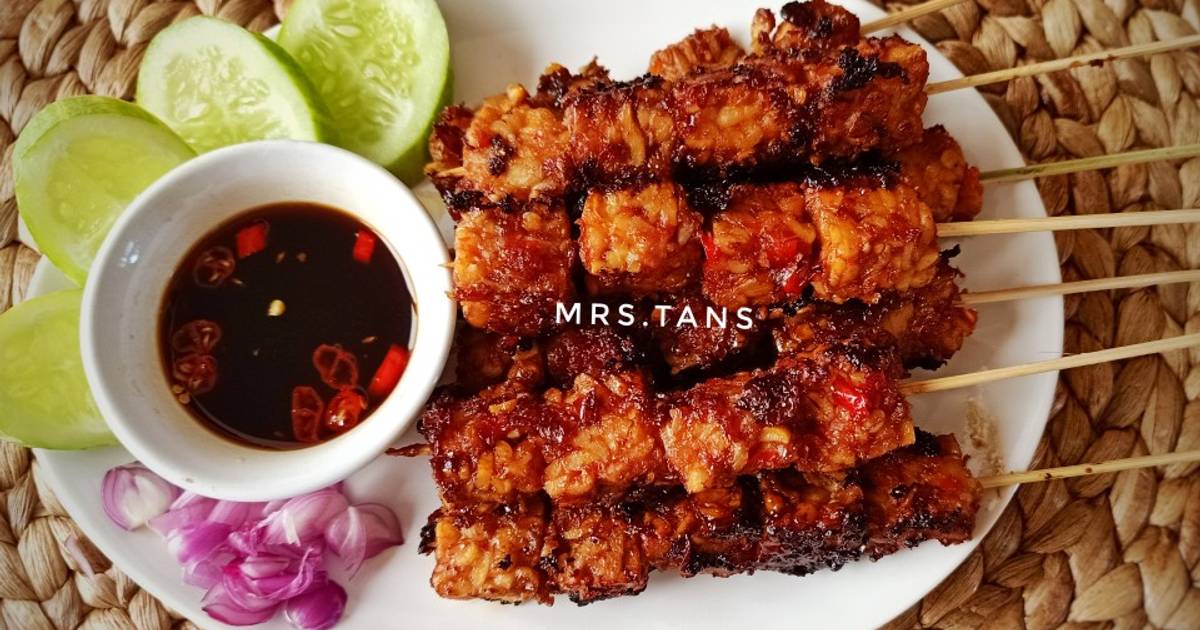 15 resep sate tempe pedas manis enak dan mudah - Cookpad