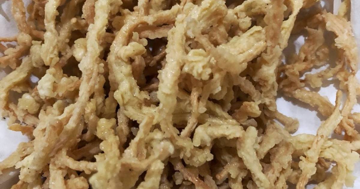 Resep Jamur inoki crispy ala ta’wan oleh Sari Aix - Cookpad