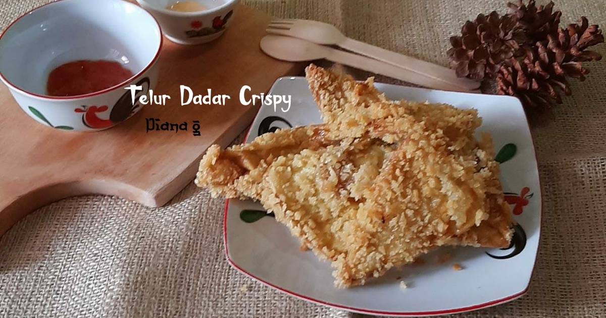 Resep Telur Dadar Crispy oleh diana gerald - Cookpad