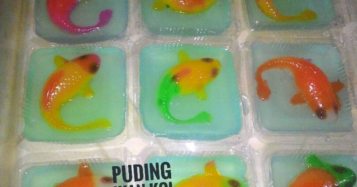 Resep Puding ikan koi oleh Sri Hayati - Cookpad