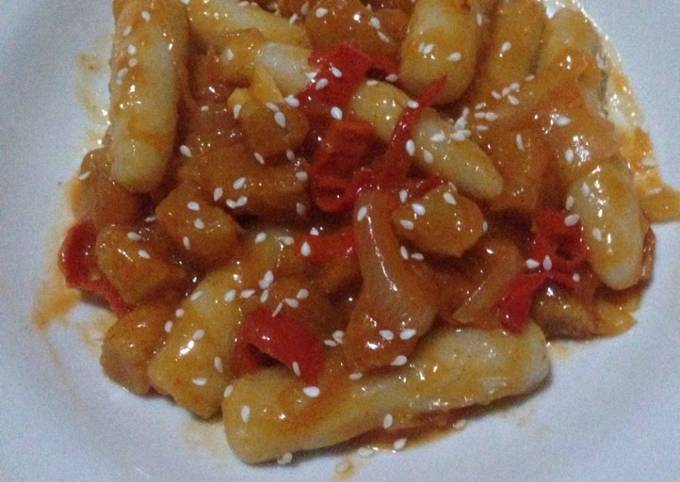 Resep Tteokbokki / toppoki oleh Dini Noerfalah - Cookpad