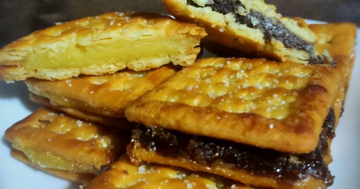 126 resep cracker isi vla coklat enak dan sederhana ala rumahan - Cookpad