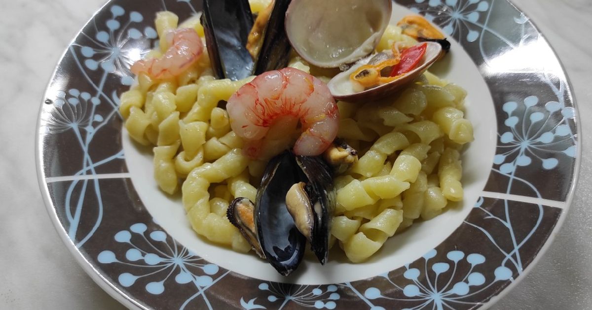 Busiate With Seafood Recipe by simo_sweetdays