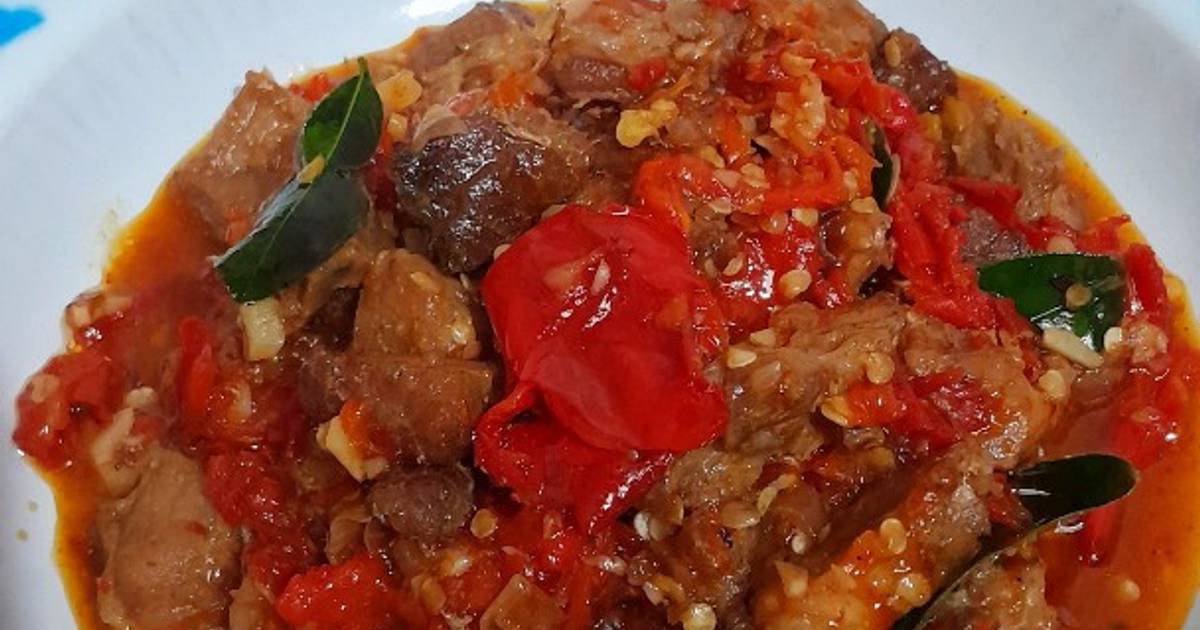 Resep Daging balado oleh Ayu Ulan - Cookpad