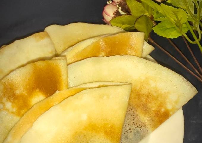 Resep Crepes selai pisang oleh Ny. Ellmaa Prasetyawan - Cookpad