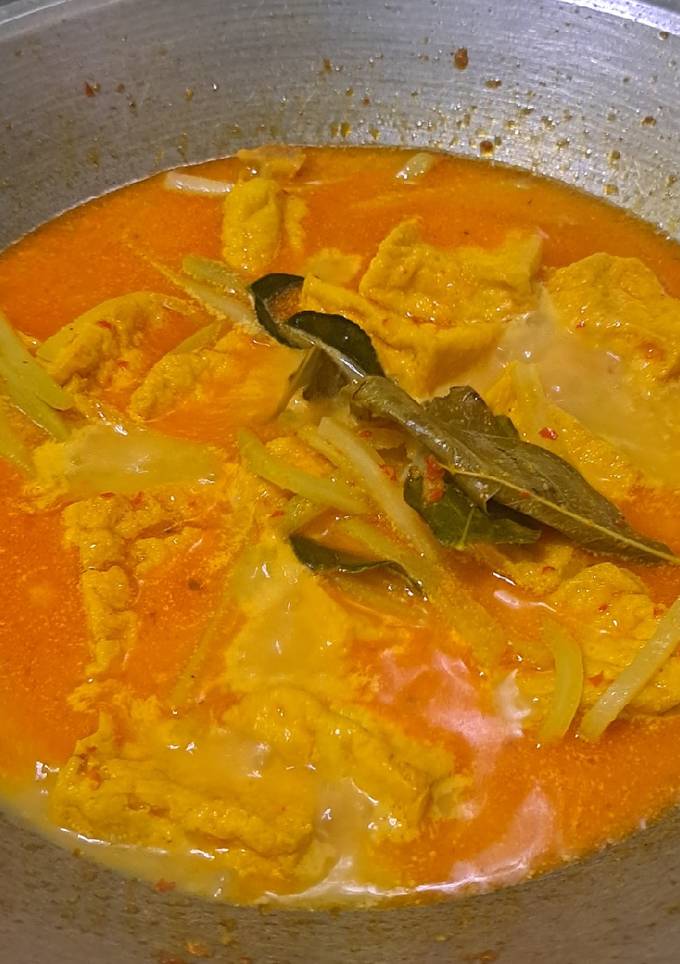 Resep Gulai labu siam dan tahu (untuk lontong sayur/ketupat) oleh ...