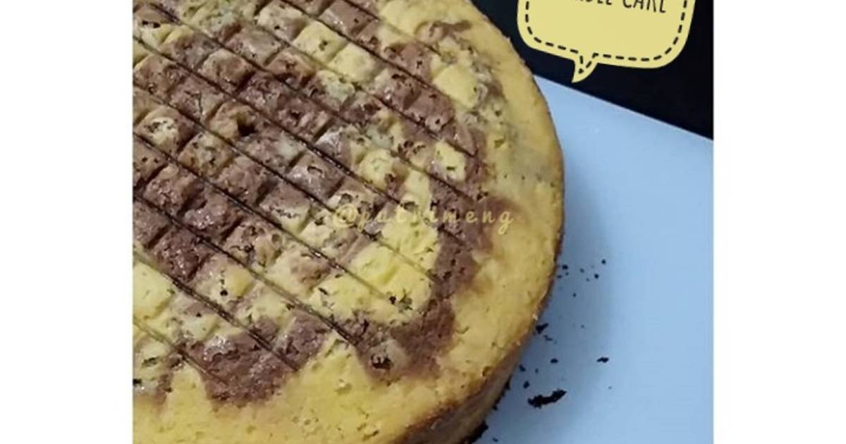 Resep Marble Cake oleh putri 'meng - Cookpad